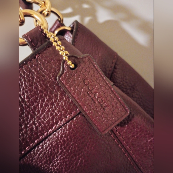 Coach | Bags | Coach Lexy Shoulder Bag W Crossbody Strap In Deep ...